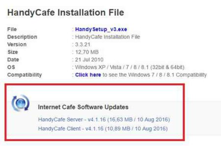 Aplikasi Billing Warnet Gratis: HandyCafe