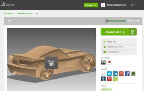 11 Situs Download Model STL Printer 3D Gratis