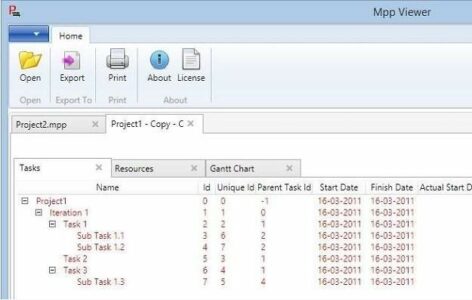 7 Aplikasi Membuka File MPP (Microsoft Project) Gratis
