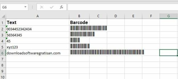 Cara Membuat Barcode di Excel