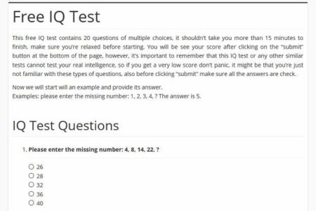 10 Tes IQ Online Gratis Terbaik